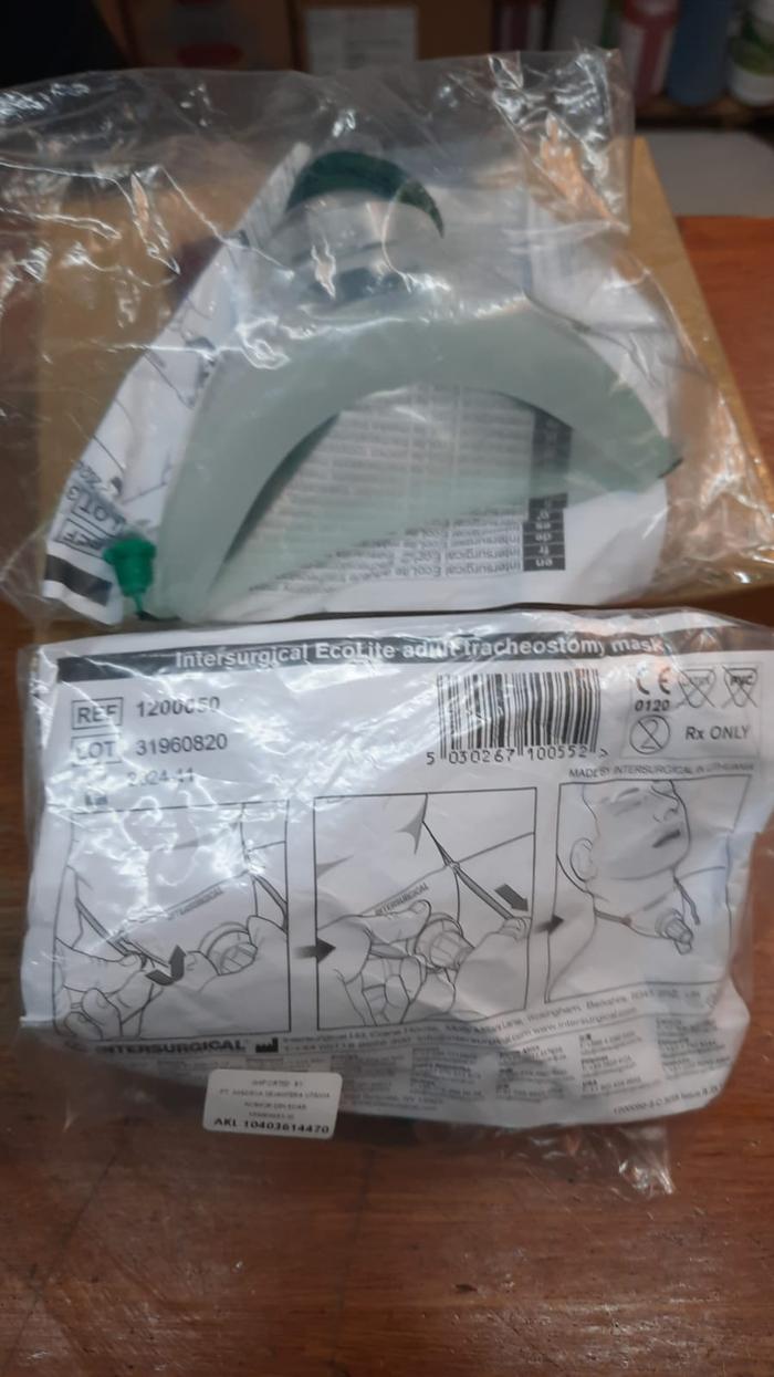 Jual Intersurgical EcoLite Adult Tracheostomy Mask ORIGINAL (Satuan ...