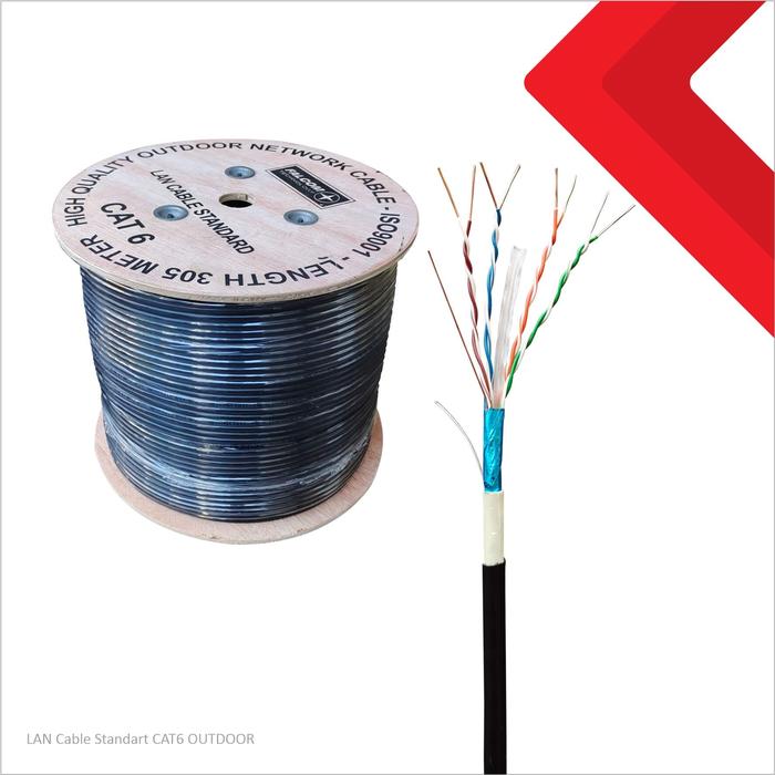 Jual Kabel / Cable LAN UTP CAT 6 Outdoor Falcom - Kab. Lombok Timur ...