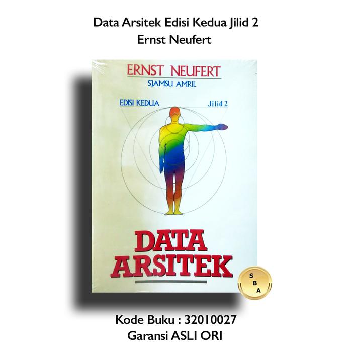 Jual Buku Data Arsitek Jilid 2 Edisi Ke 2 Ernst Neufert Erlangga Di ...
