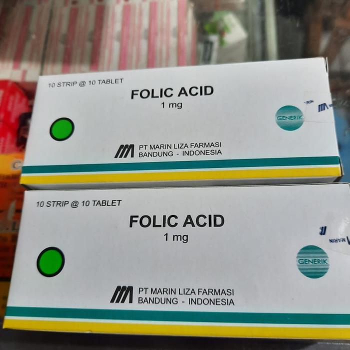 Jual folic acid 5mg - Jakarta Timur - mbah semar farma | Tokopedia