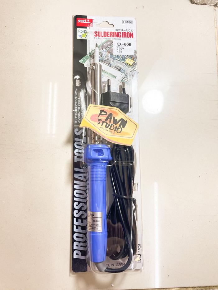 Jual 60 WATT Solder GOOT / Goot Soldering Iron 60 watt 60 W KX-60R ...