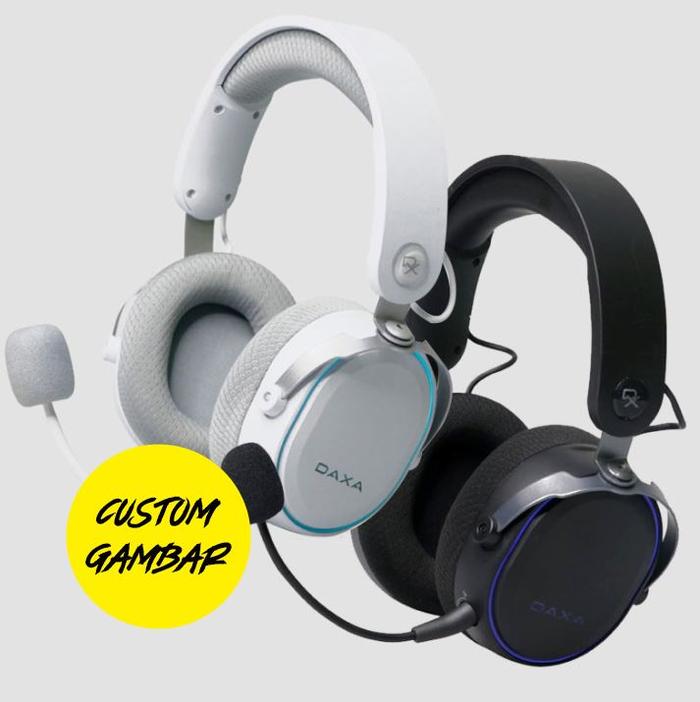 Jual -CUSTOM GAMBAR- Daxa TS1 headset Sticker Skin Protector - Kab ...