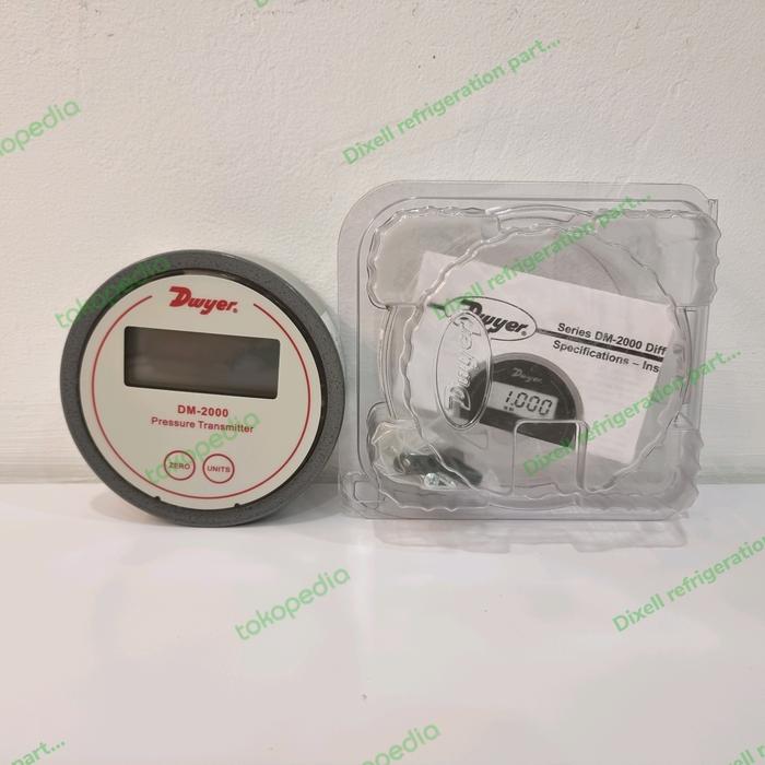 Jual Magnehelic Dwyer Digital Pressure Transmitter DM-2000 (DM2102-LCD ...