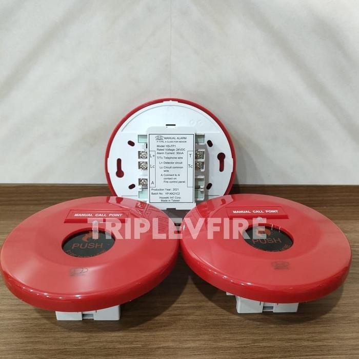 Jual Hooseki Manual Call Point Push Button HS-FP1 (Tanpa Base ...