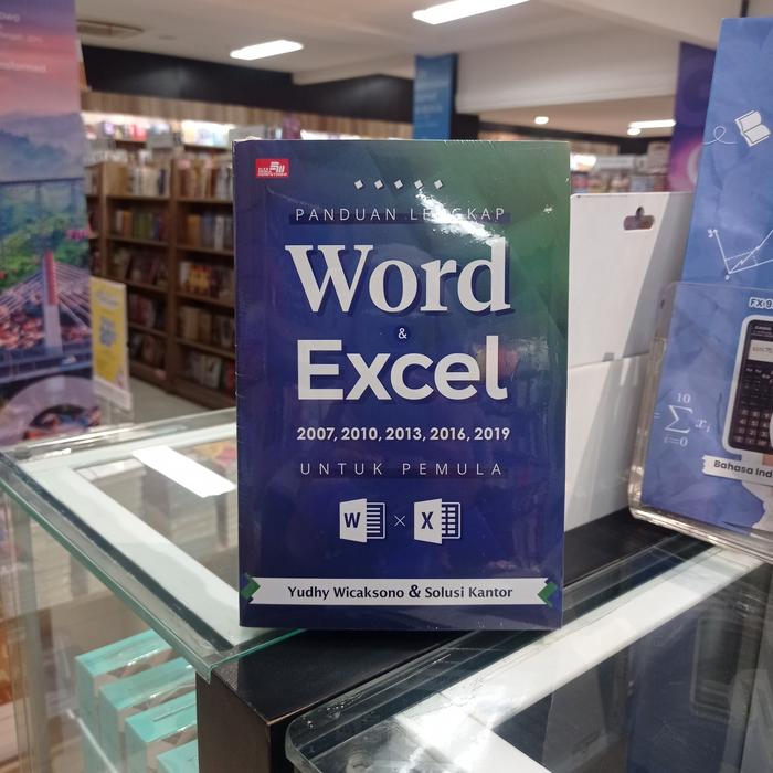Jual Buku Panduan Lengkap Word dan Excel Untuk Pemula Original - Kota Bekasi - Sekalabookstore ...