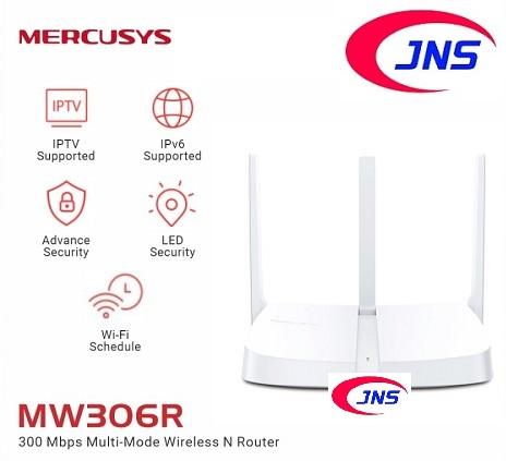 Jual Mercusys MW306R Router WiFi 300Mbps Multi-Mode Wireless N Router ...