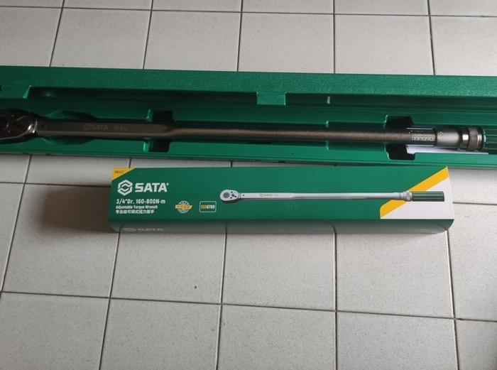Jual Kunci Mekanikal Torsi Momen 3/4"Torque 160-800Nm 96412 Sata Tools ...
