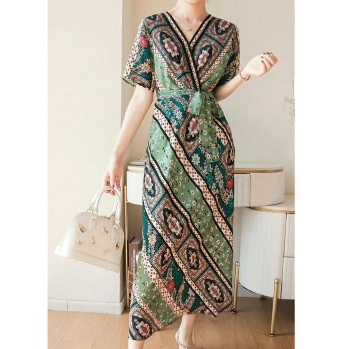 Long Dress Batik Elegant