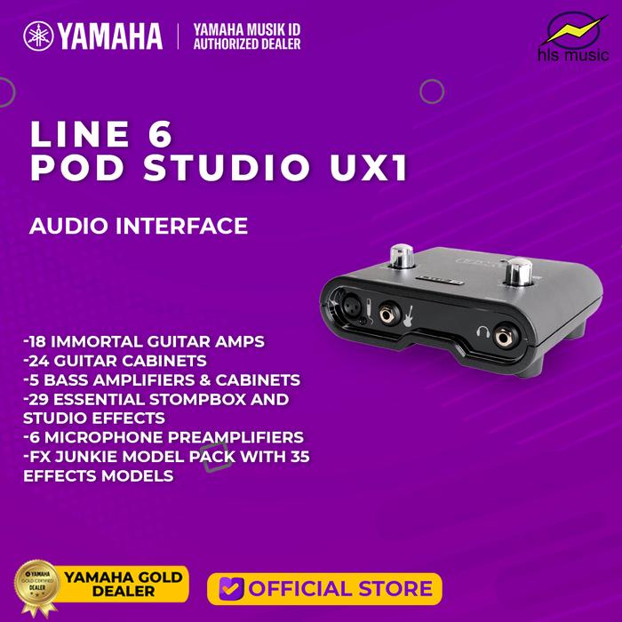 Promo Line 6 POD STUDIO UX1 Audio Interface Cicil 0% 3x - Jakarta ...