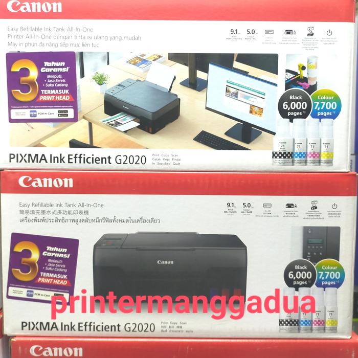 Jual Printer Canon G2020 all in one print scan copy jaminan 100% asli ...