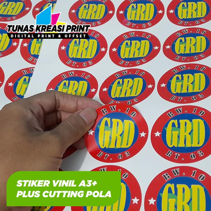 Jual CETAK PRINT A3 + FULL COLOR STIKER VINIL LABEL KEMASAN, LOGO ...