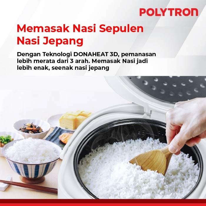 Jual Polytron Rice Cooker Donabe 2 Liter Prc 1201 Di Seller Jete Store ...