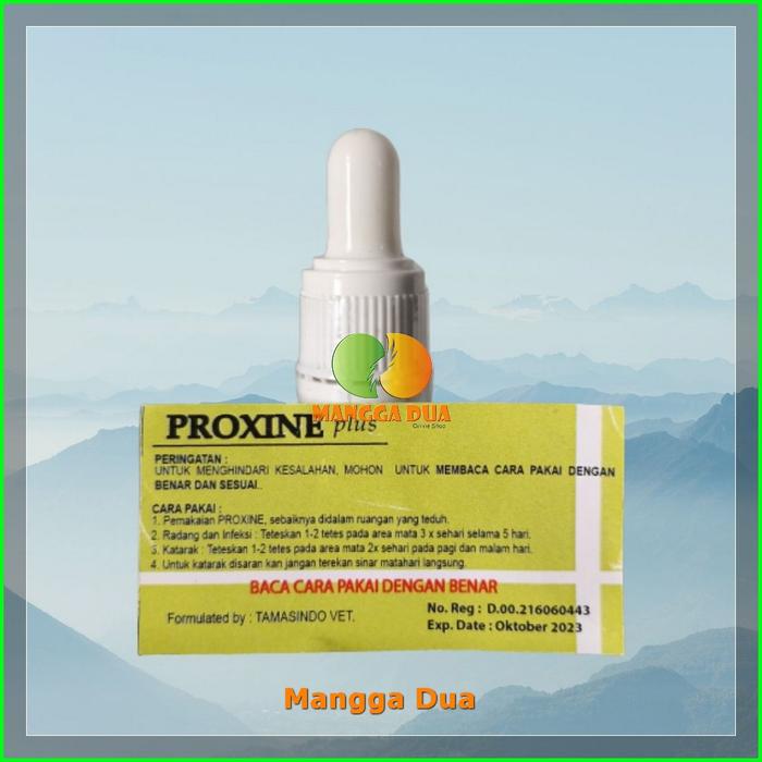 Jual PROXIN 2,5 ml Original Obat Tetes Mata HEWAN Burung Atasi Katarak ...