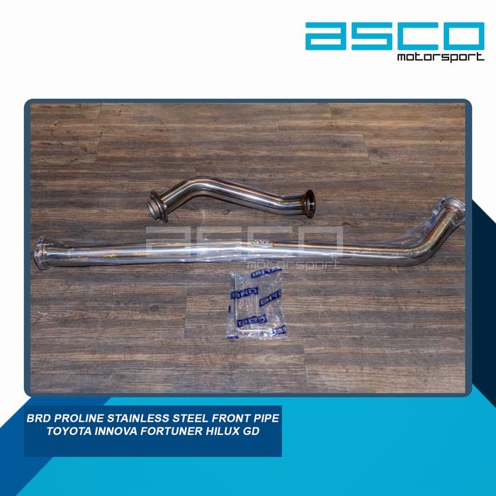 Jual BRD Proline Stainless Steel Front Pipe Toyota Innova Fortuner ...