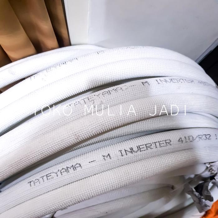 Jual Pipa Selang Ac 1/2 / 3/4 / 1 Pk Tateyama Per 1 Meter 1/4 + 3/8 ...