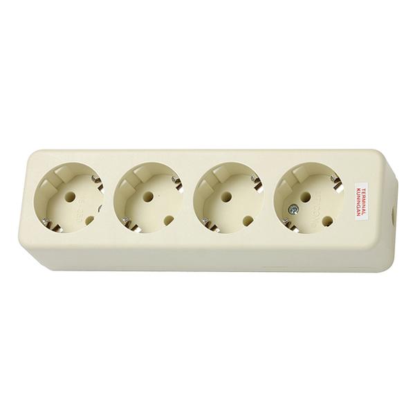 Jual Stop Kontak Colokan UTICON 4 LUBANG Extension Power Socket - 2 ...
