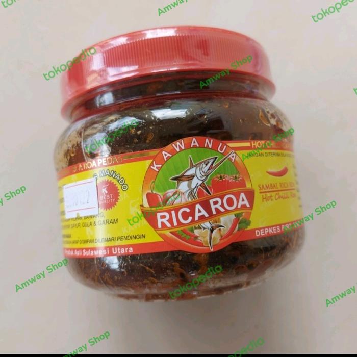 Jual Kawanua Sambal Rica Roa Besar Ole Ole Jajanan Makanan Asli Khas ...