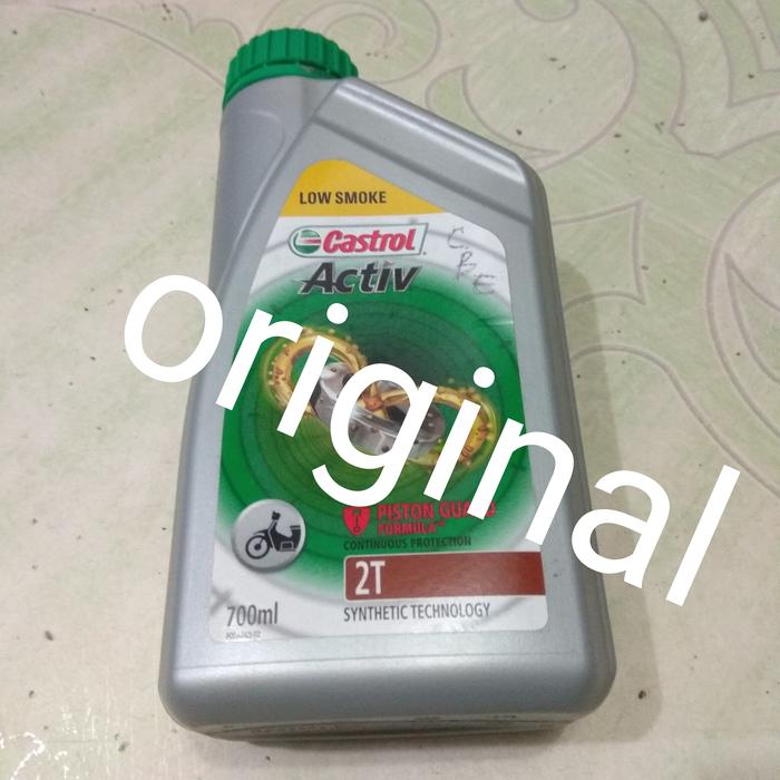 Jual Oli samping 2T untuk semua mesin motor yg 2 T Castrol Activ 700ml ...