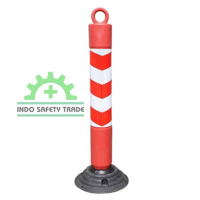 Jual T-top Bollard Stick Cone Pvc 80cm - Jakarta Barat - INDO SAFETY ...