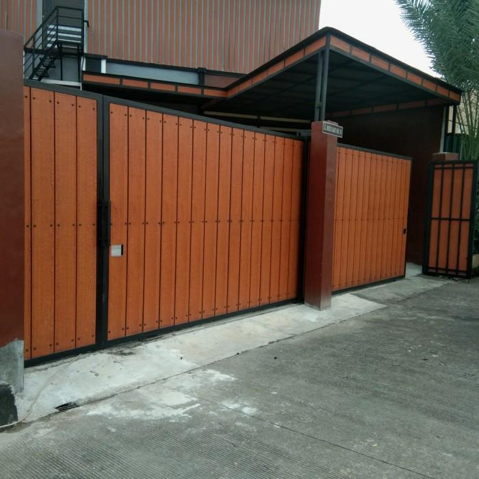 Jual pagar grc motif kayu,pagar besi holo listplank jakarta - Jakarta ...