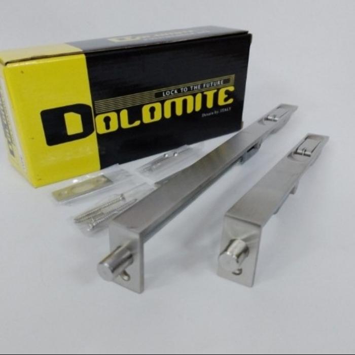 Jual Grendel tanam Dolomite pintu kayu double/utama 8"/24" SUS 304 2213 ...