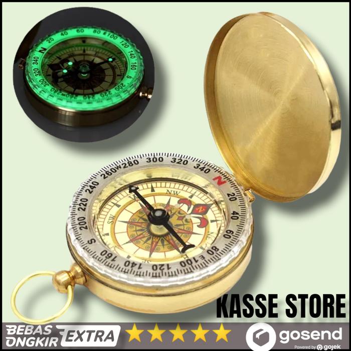 Jual Kompas Petunjuk Arah Daratan Laut Tahan Anti Air Portable Compass ...