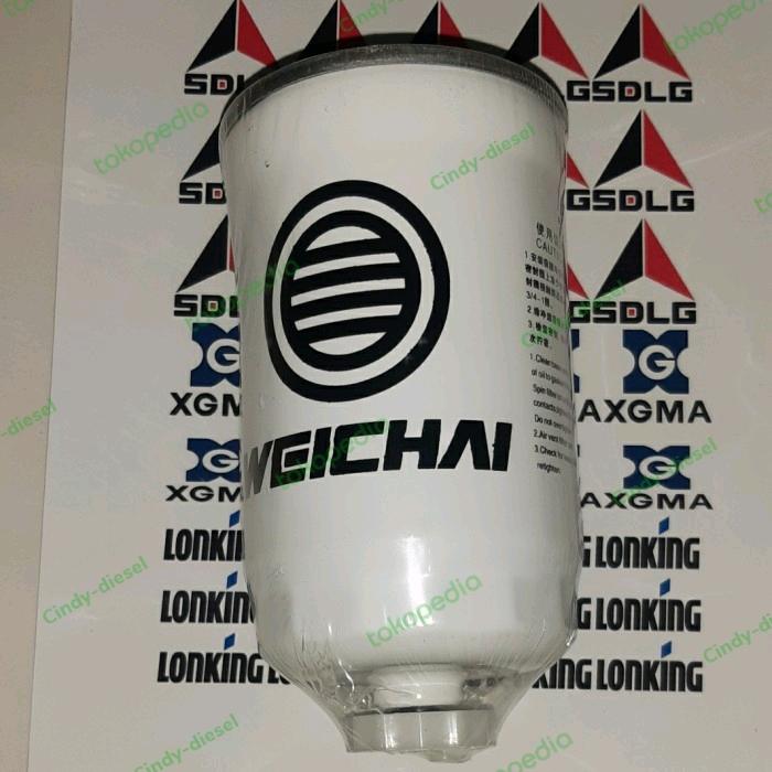 Jual fuel filter weichai wp6 & wp4 part no 1000700909 13020488 - Kota ...