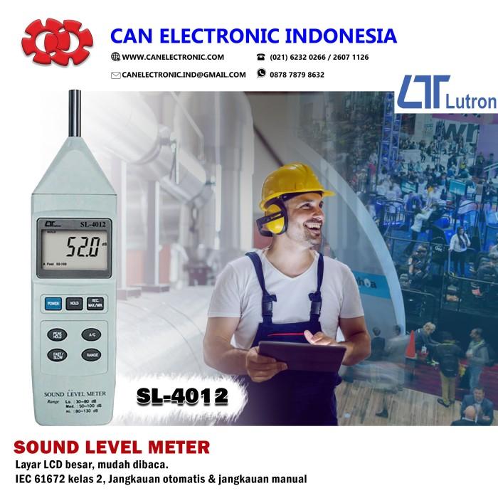 Jual Lutron SL-4012 Alat Ukur Kebisingan Suara (Sound Level Meter ...