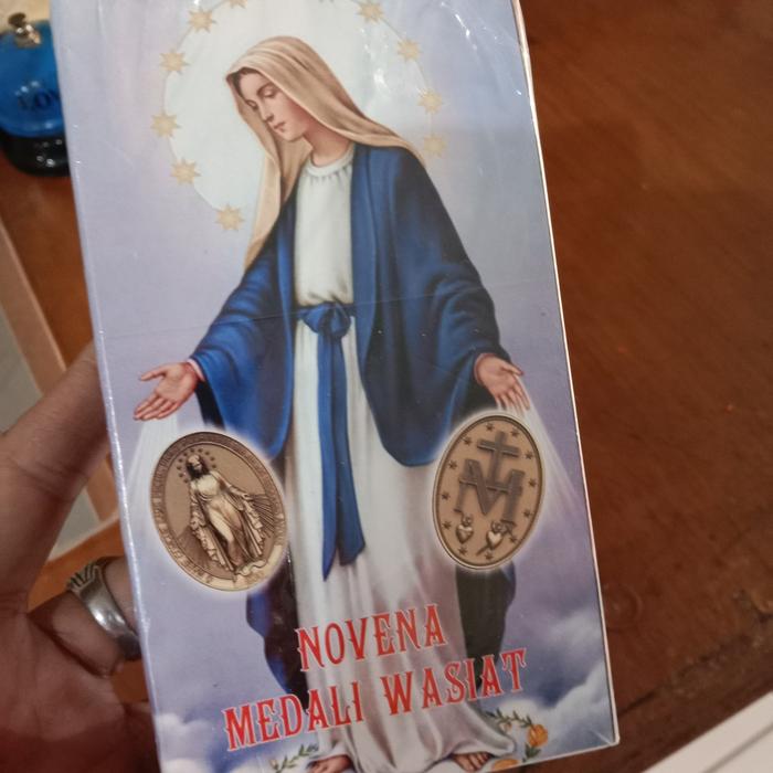 Jual LEMBARAN DOA NOVENA MEDALI WASIAT - Kota Bekasi - panjitower55 | Tokopedia