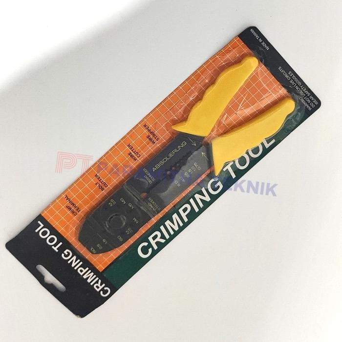 Jual Tang skun kabel 8" / crimping tool / kupas kabel / made in Taiwan ...