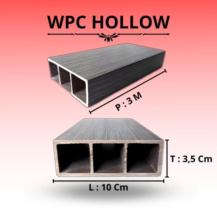 Jual Hollow WPC penyekat ruangan praktis anti jamur dan rayap minimalis ...