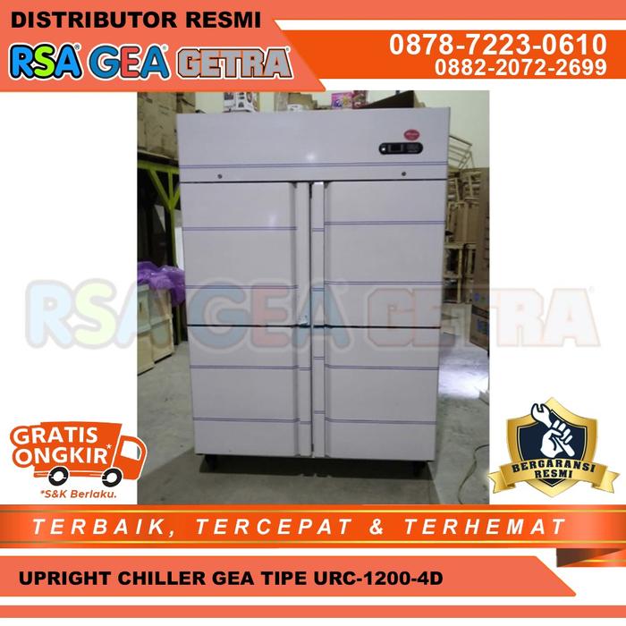 Jual GEA KULKAS UPRIGHT CHILLER 4 DOOR ASIAN SERIES URC-1200-4D GARANSI ...