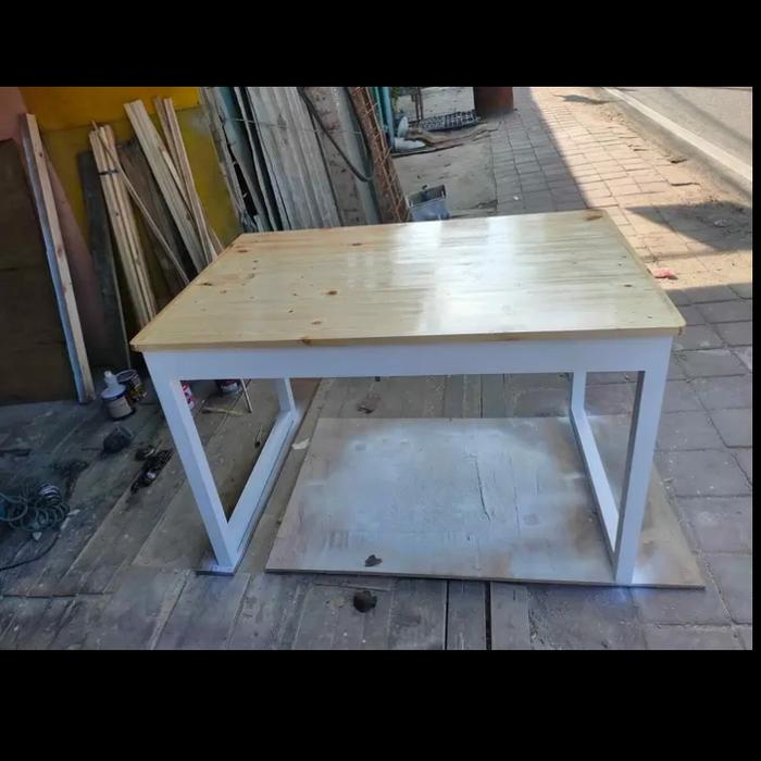 Jual meja makan costom minimalis kayu jati Belanda - Kota Depok - ud ...