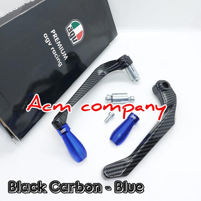 Jual PROGUARD HANDGUARD SABIT CNC KARBON KILAT AGV RACING - UNIVERSAL ...