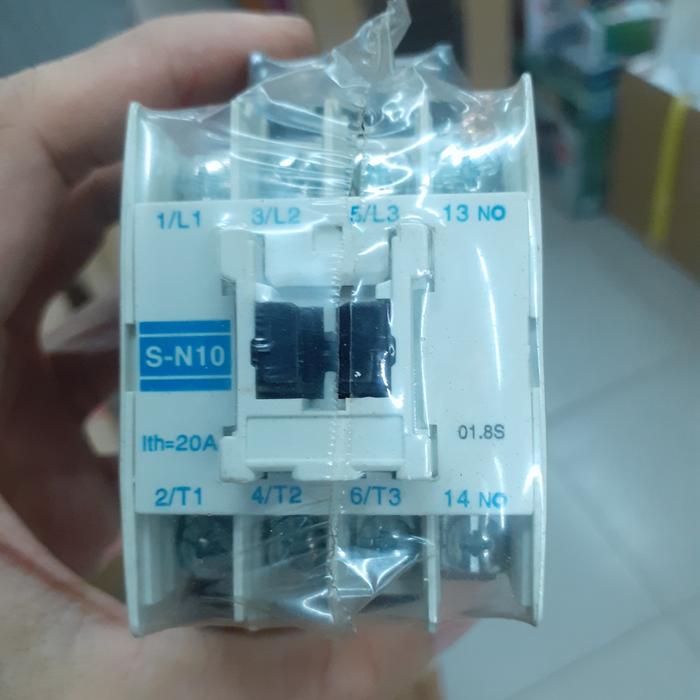 Jual Magnetic Contactor Mitsubishi S-N10 SN-10 SN10 220V 20A - Kota ...