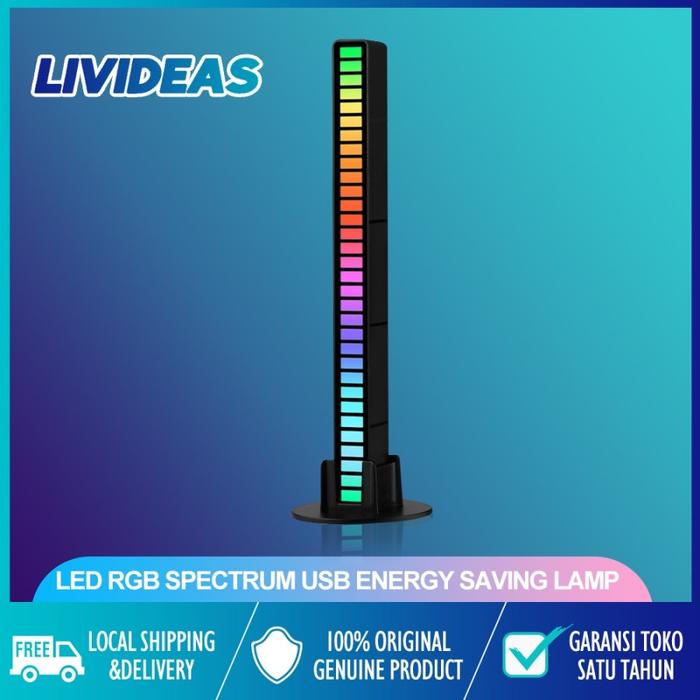 Jual Lampu LED RGB Bar Strip Spectrum Audio Indicator Music Sound ...