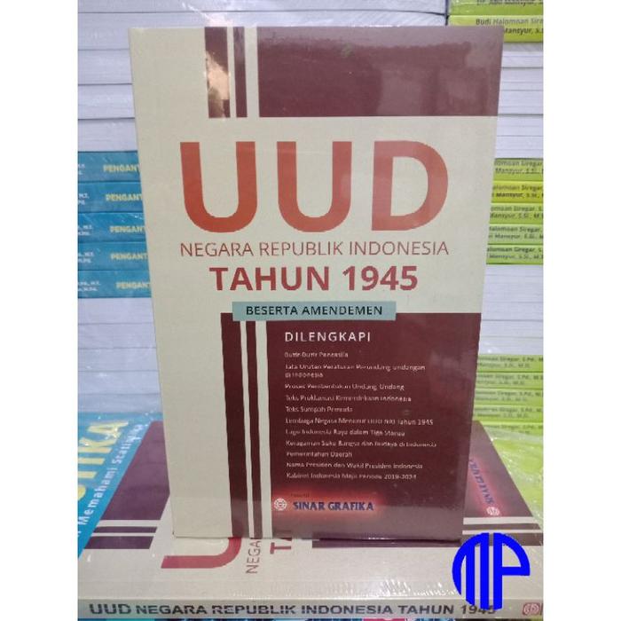 Jual Buku Uud Nri Tahun 1945 Beserta Amandemen Di Seller Noelle ...