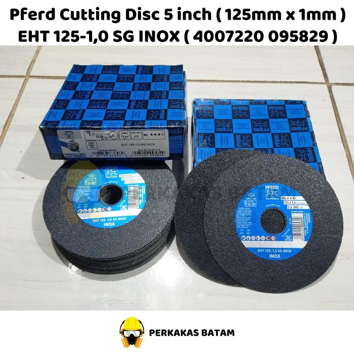 Jual PFERD Cutting Disc 5 Wheel EHT 125-1.0 SG INOX 1mm Cut Off Mata Potong - Kota Batam ...
