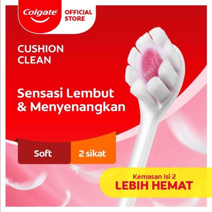 Promo Colgate Sikat Gigi Cushion Clean Base - Isi 2 - rpx - Kota ...