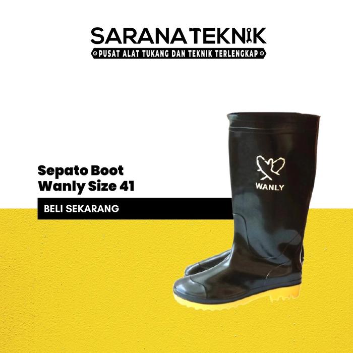 Jual sepatu booth wanly uk 41/ sepatu untuk berkebun - Kota Bandung ...