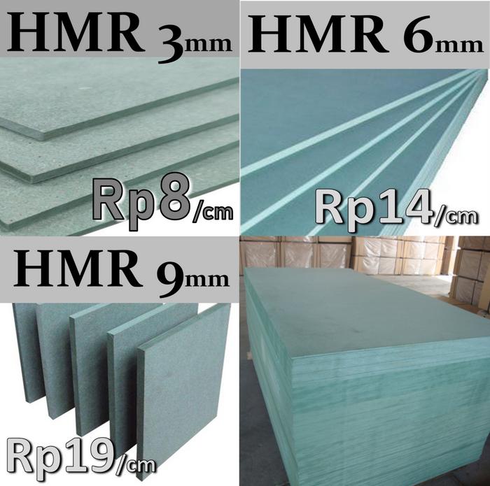 Jual HMR 3mm|6mm|9mm // MDF Hijau Anti Jamur Harga /cm - Kota Depok ...