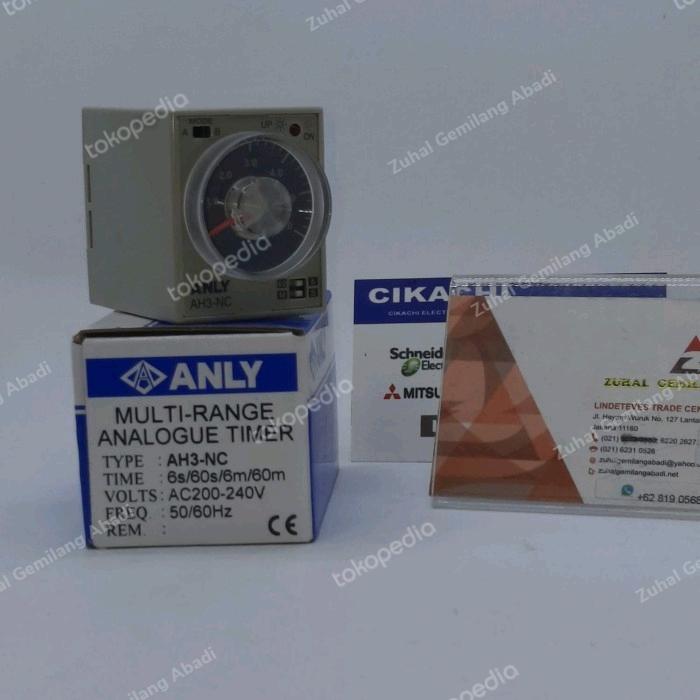 Jual AH3-1 or AH3-2 or AH3-3 (AH3-NC) (240Vac), TIMER ANLY - Jakarta ...