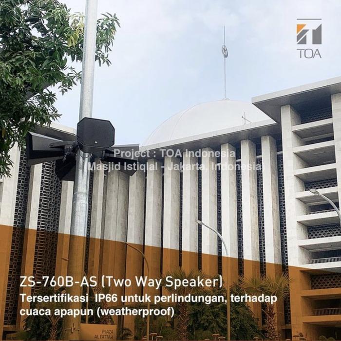 Jual Speaker Masjid Outdoor Toa ZS-760-AS Two Way Speaker Weatherproof ...