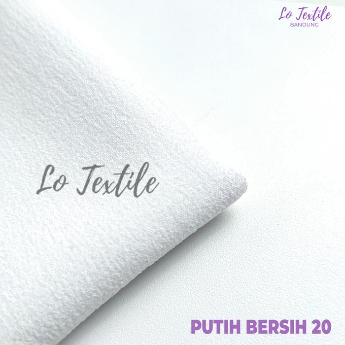 Jual Kain Diamond Isabella Premium 0.5 Meter (Seri 2) - Putih Bersih-20 ...
