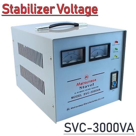 Jual STABILIZER MATSUMOTO 3000N Stavolt 3000VA Automatic Voltage ...
