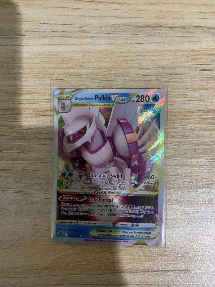 Jual Origin Forme Palkia Vstar 040/189 Pokemon Astral Radiance English ...