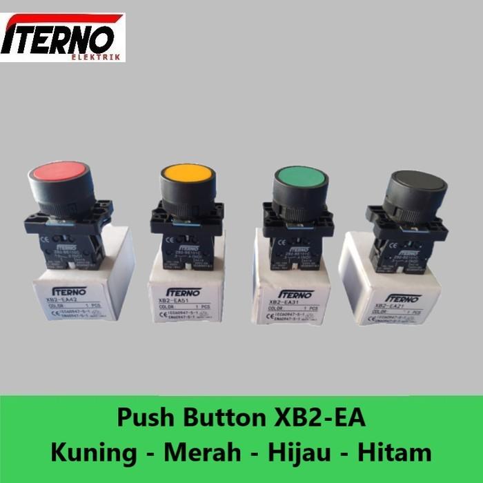 Jual Push Button 22mm XB2-EA42 1NC Merah Iterno - Kota Tangerang ...