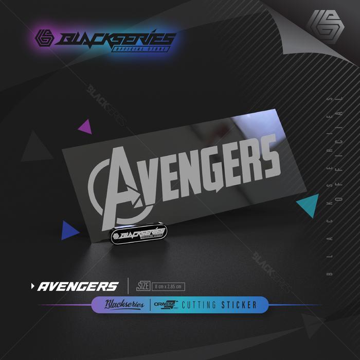 Jual Stiker Avengers | Cutting Stiker Avengers | Avengers - Silver ...