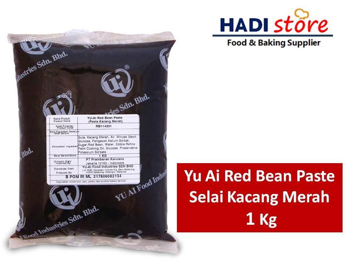 Jual YU AI RED BEAN PASTE / PASTA SELAI KACANG MERAH - 1 KG - Jakarta Selatan - Hadi Store Food ...