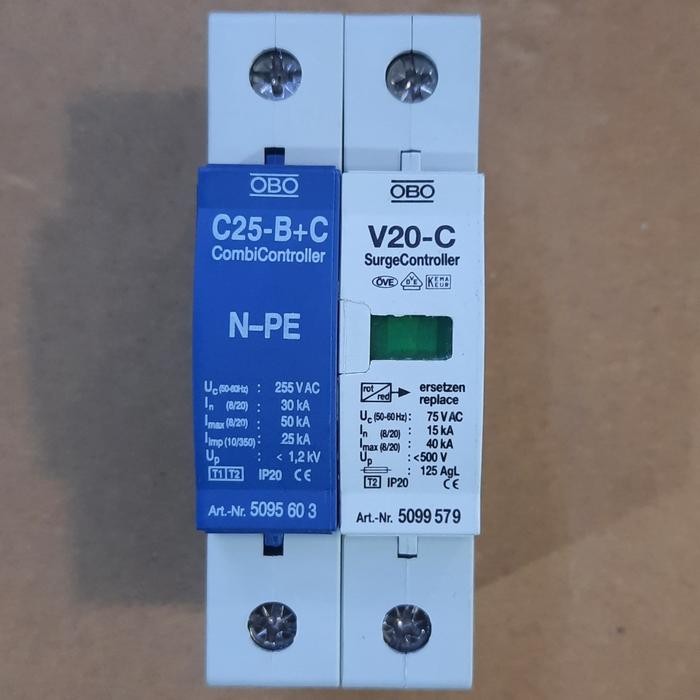 Jual Surge Arrester OBO V20-C 1P+NPE 75VAC - Jakarta Pusat - Kim ...